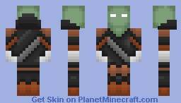 Swamp monster Minecraft Skin