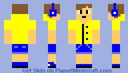 Headset dude 2 Minecraft Skin