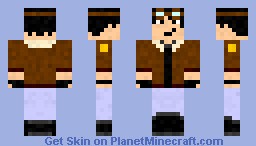 Bomber/Aviator Pilot Minecraft Skin