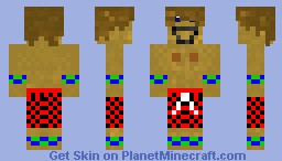 Swimmer Dude Minecraft Skin