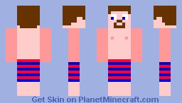 Swimmer JACK Minecraft Skin