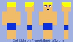 Swimmer Minecraft Skin