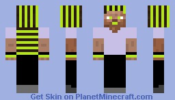 Stripe girl Minecraft Skin