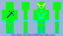 Techno Warrior Minecraft Skin