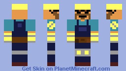 TF2 Blue engineer Minecraft Skin