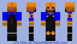 TF2 Blu Engineer Minecraft Skin
