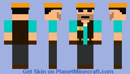 TF2 Sniper (Blue) Minecraft Skin