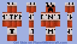 Tnt creeper Minecraft Skin