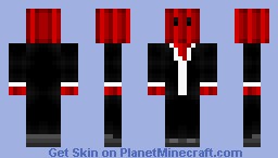 TNT In a Suit Minecraft Skin