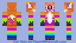 The Quick Brown Fox =^ .^= Minecraft Skin