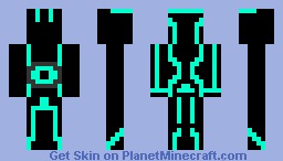 TRON Minecraft Skin