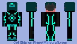 Improved Alan (Tron) Minecraft Skin