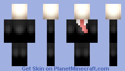 Slenderman:Revamped Minecraft Skin