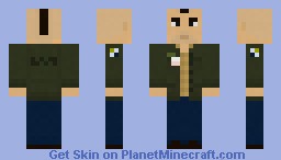 Robert De Niro in Taxi Driver Minecraft Skin