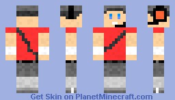 Team Fortrees 2 Serie [SCOUT] [RED] Minecraft Skin