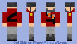 Team Fortrees 2 Serie [Soldier] [RED] Minecraft Skin