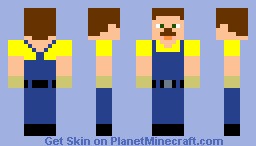 Technical Steve Minecraft Skin