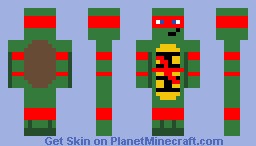 Raphael (TMNT) Minecraft Skin
