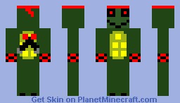 Teenage Ninja Turtle Minecraft Skin