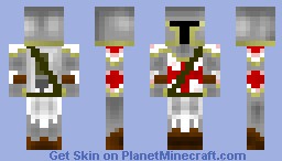 Templar knight Minecraft Skin