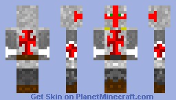 Templar Knight Minecraft Skin
