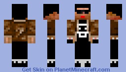 Terminator Minecraft Skin
