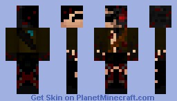 Terminator (Gun on Back) Minecraft Skin