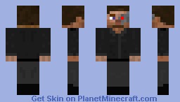 Terminator Minecraft Skin