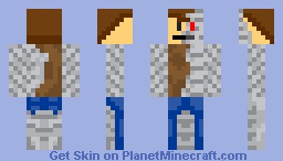 Terminator Minecraft Skin