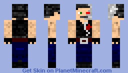 Terminator Minecraft Skin