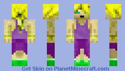 Terra the Street Fighter Minecraft Skin