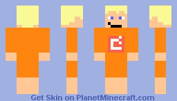 Mojang test subject Minecraft Skin