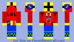 Tetris man Minecraft Skin