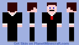Tuxedo steve Minecraft Skin