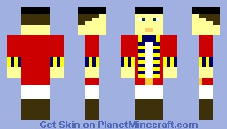 Red Coat Minecraft Skin