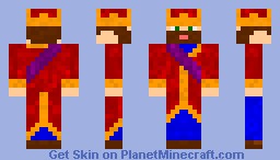 The King Minecraft Skin