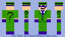 The Riddler Minecraft Skin