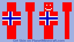 The Norway man Minecraft Skin
