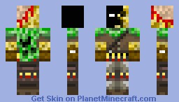 The Creeper Hunter Minecraft Skin