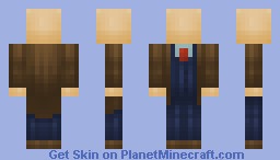 Doctor Who 10th Doctor Suit Minecraft Skin