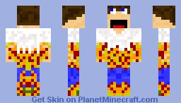 The Fire Man (Contest) Minecraft Skin
