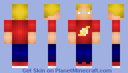The Flash Fanboy Minecraft Skin