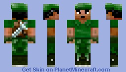 The Green Beret Minecraft Skin