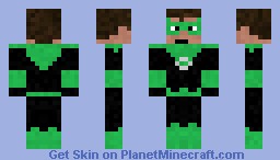 Green Lantern Minecraft Skin