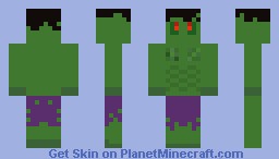 The Hulk Minecraft Skin