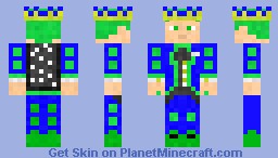 Melon King Fo spaceship Minecraft Skin