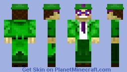 The Riddler Minecraft Skin