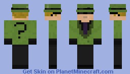 The Riddler Minecraft Skin