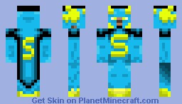 The Shock (Hero, very long description, better in 3D) Minecraft Skin