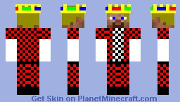 The Steve King Minecraft Skin